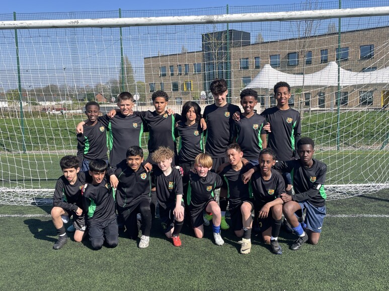 Year 7 Football Team-winning the league! - News Blog - Fitzalan High School