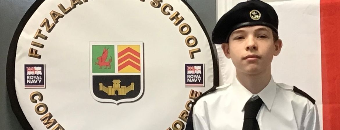 Royal Recognition for Fitzalan CCF Cadet - News Blog - Fitzalan High School